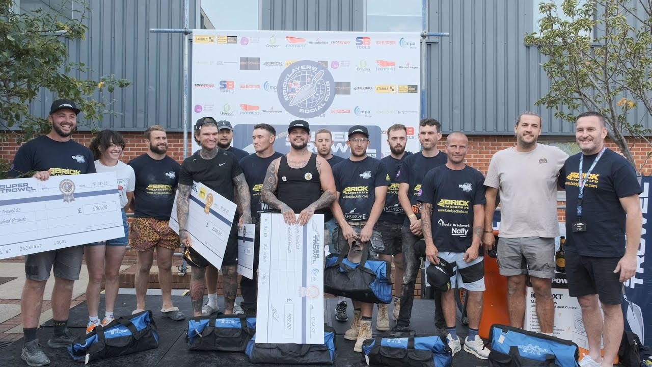 Super Trowel 2023 | Sponsored by Brick jackets Ltd | Official ...