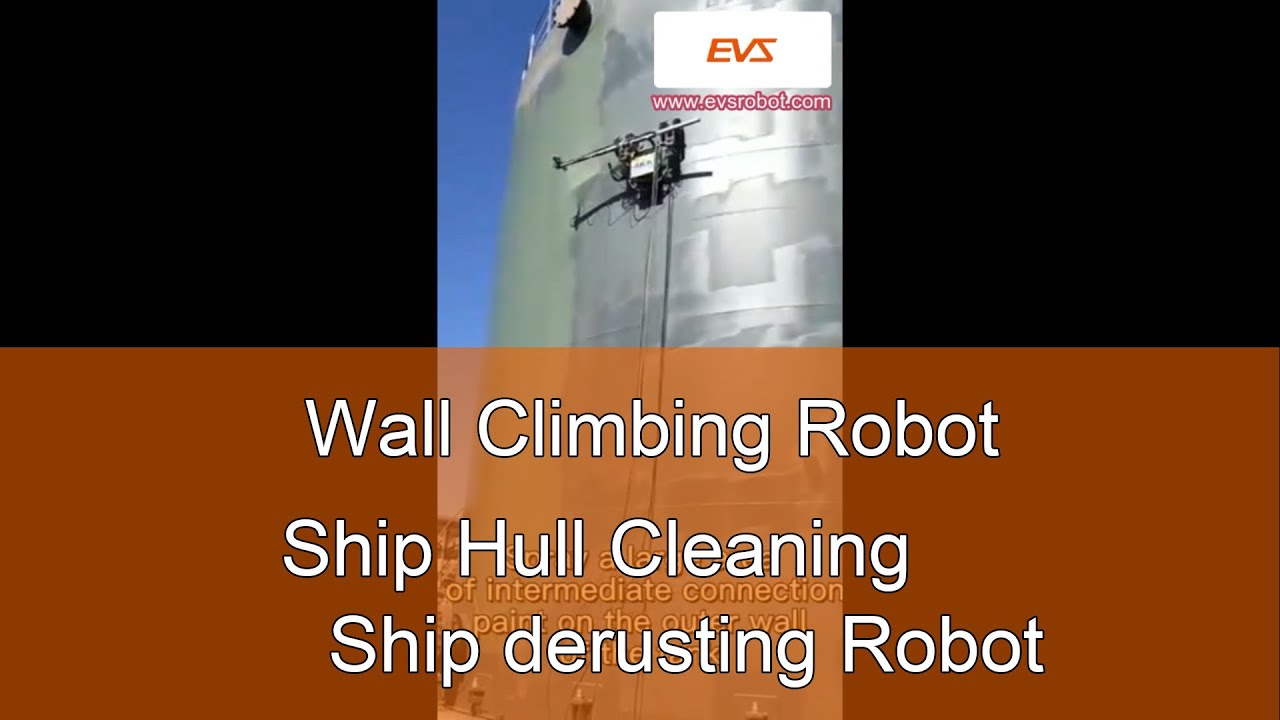 Wall Climbing Robot | Ship Hull Cleaning | Ship derusting Robot - YouTube