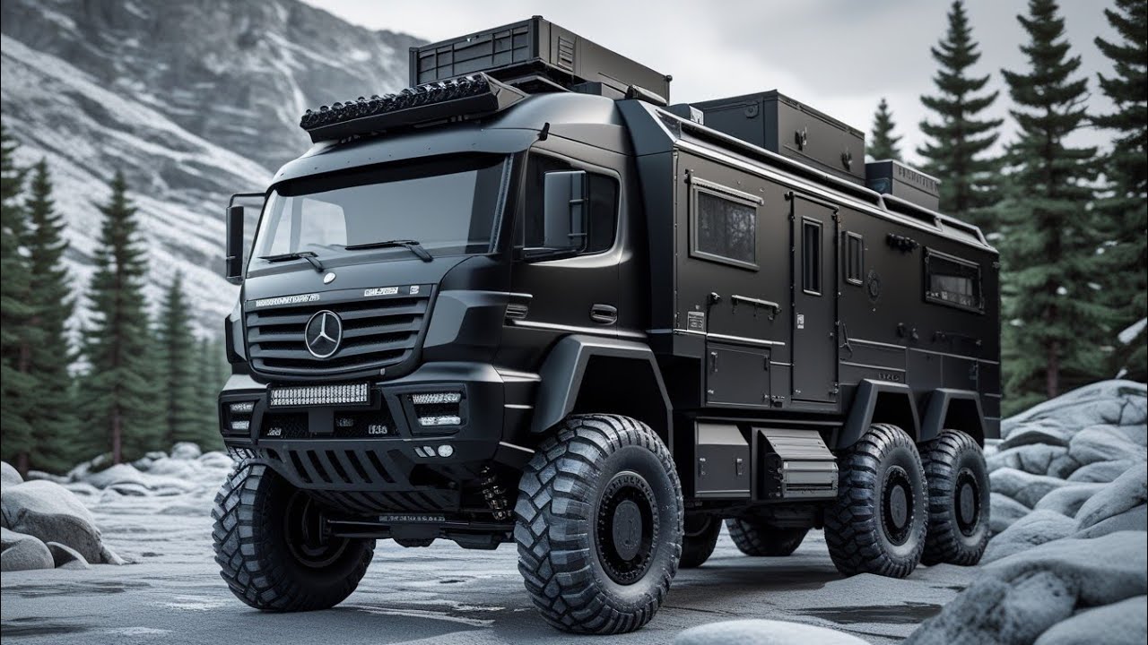 2026 Mercedes Sprinter Nomad 6x6 Camper Motorhome | Luxury Off-Grid ...