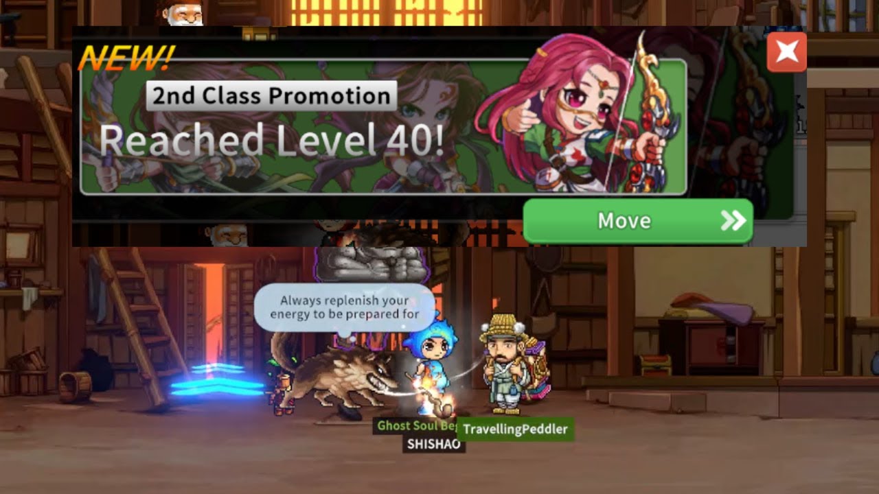 FINALLY LEVEL 40 2ND JOB - YouTube