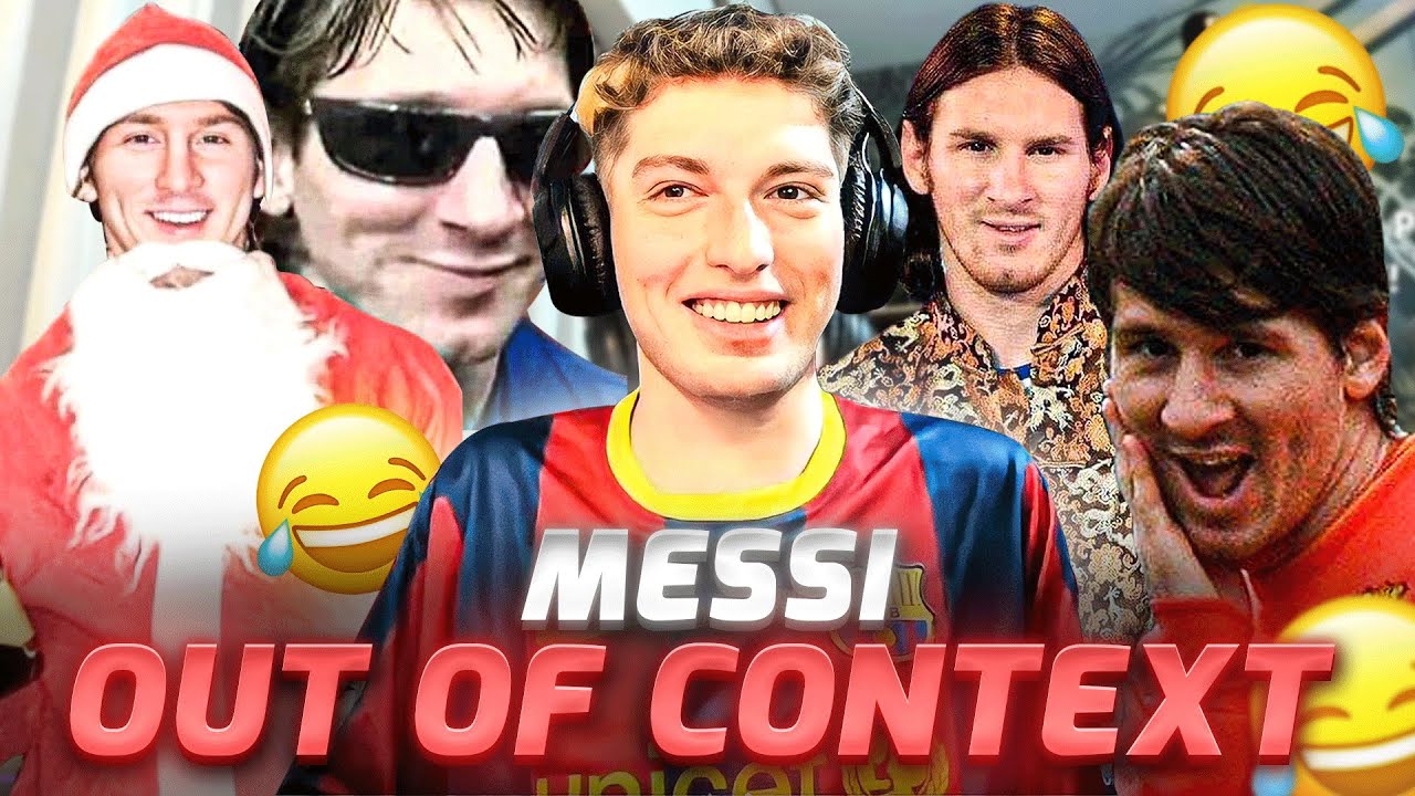 MESSI OUT OF CONTEXT - SUS MEJORES MOMENTOS - YouTube