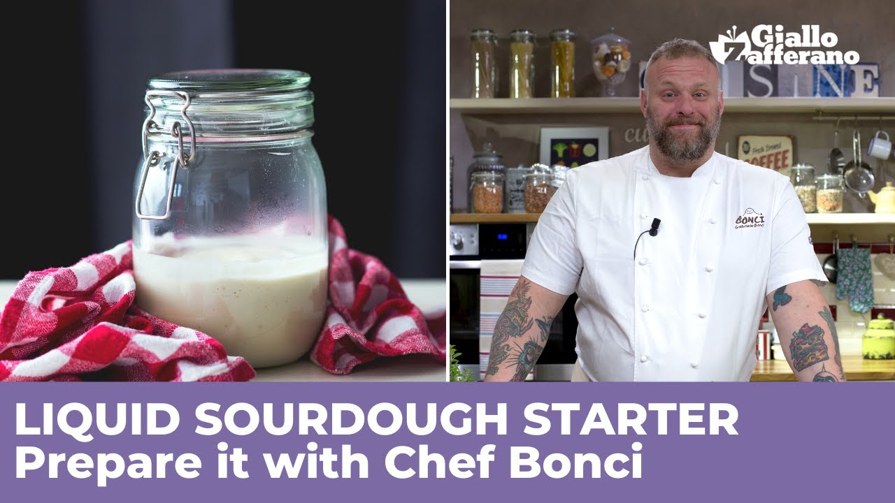 Learn how to prepare a LIQUID SOURDOUGH STARTER - Technical recipe ...