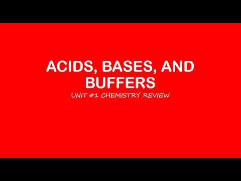 AP Biology: Acids, Bases, and Buffers - YouTube