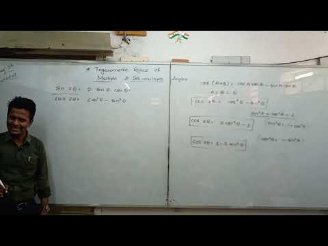 Trigonometry 9: Multiple & Sub-multiple Angles - YouTube