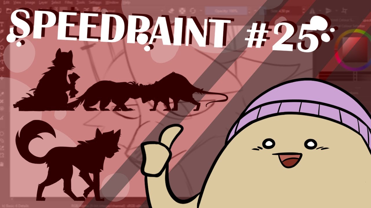 HB Characters as Animals #3 | Speedpaint(s) + Chatting - YouTube