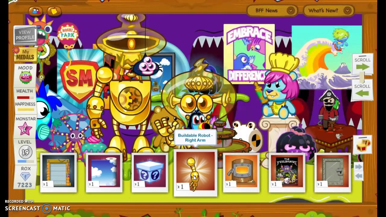 Moshi Monsters Gameplay part 4 - YouTube