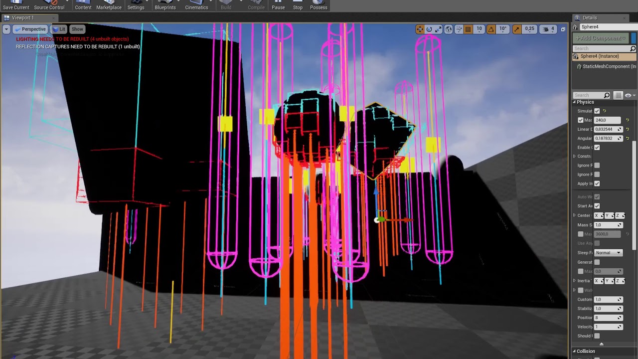 [UE4] BP- Fluid Simulation with wave - YouTube