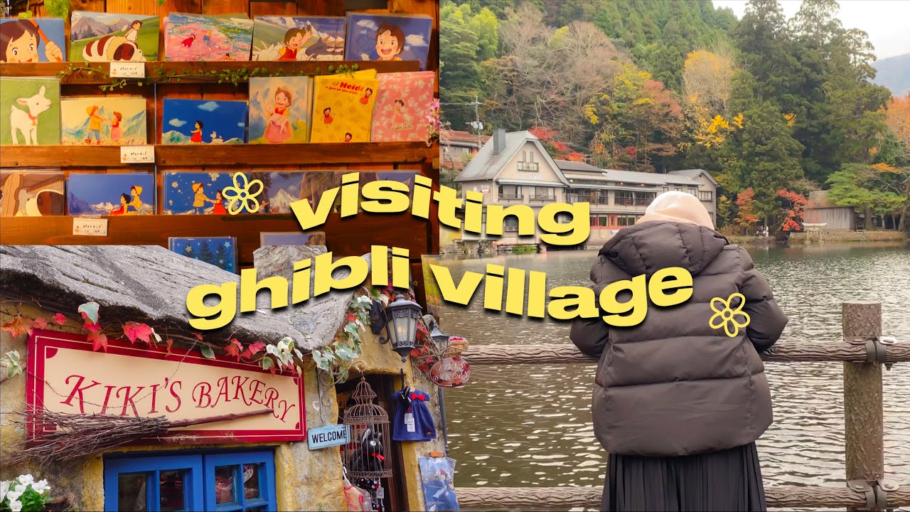 visiting ghibli village | Yufuin Floral Village, Miffy Cafe, & Snoopy ...