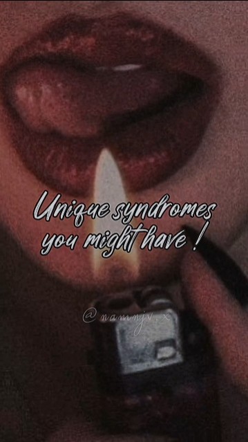 Unique syndromes..!/#self #onemillion #aesthetic #fypシ゚ - YouTube
