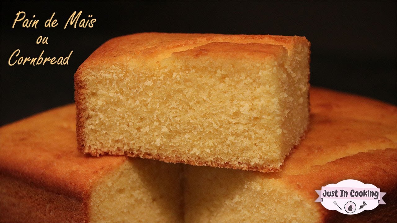 Recette du Pain de Maïs ou Cornbread Américain - YouTube