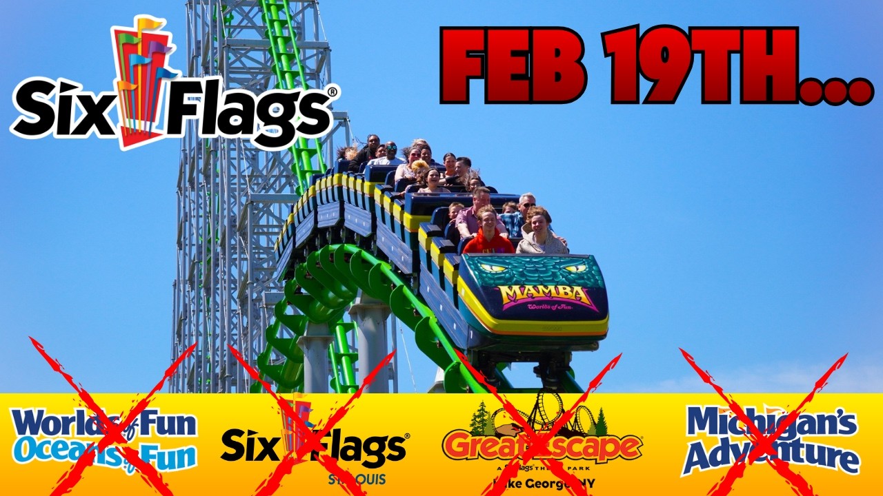 Six Flags’ Biggest Change Yet? What February 19th Could Reveal! - YouTube