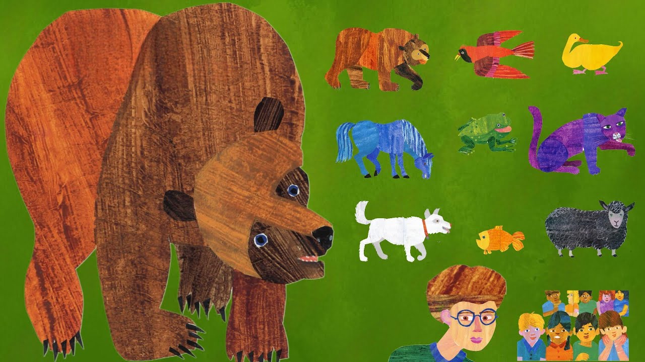 Brown Bear, Brown Bear, What do you see? By Eric Carle - YouTube