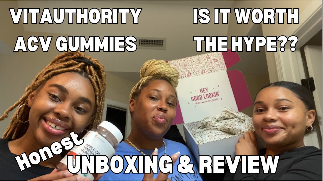 VITAUTHORITY ACV GUMMIES Collaboration • Honest Unboxing & Review - YouTube