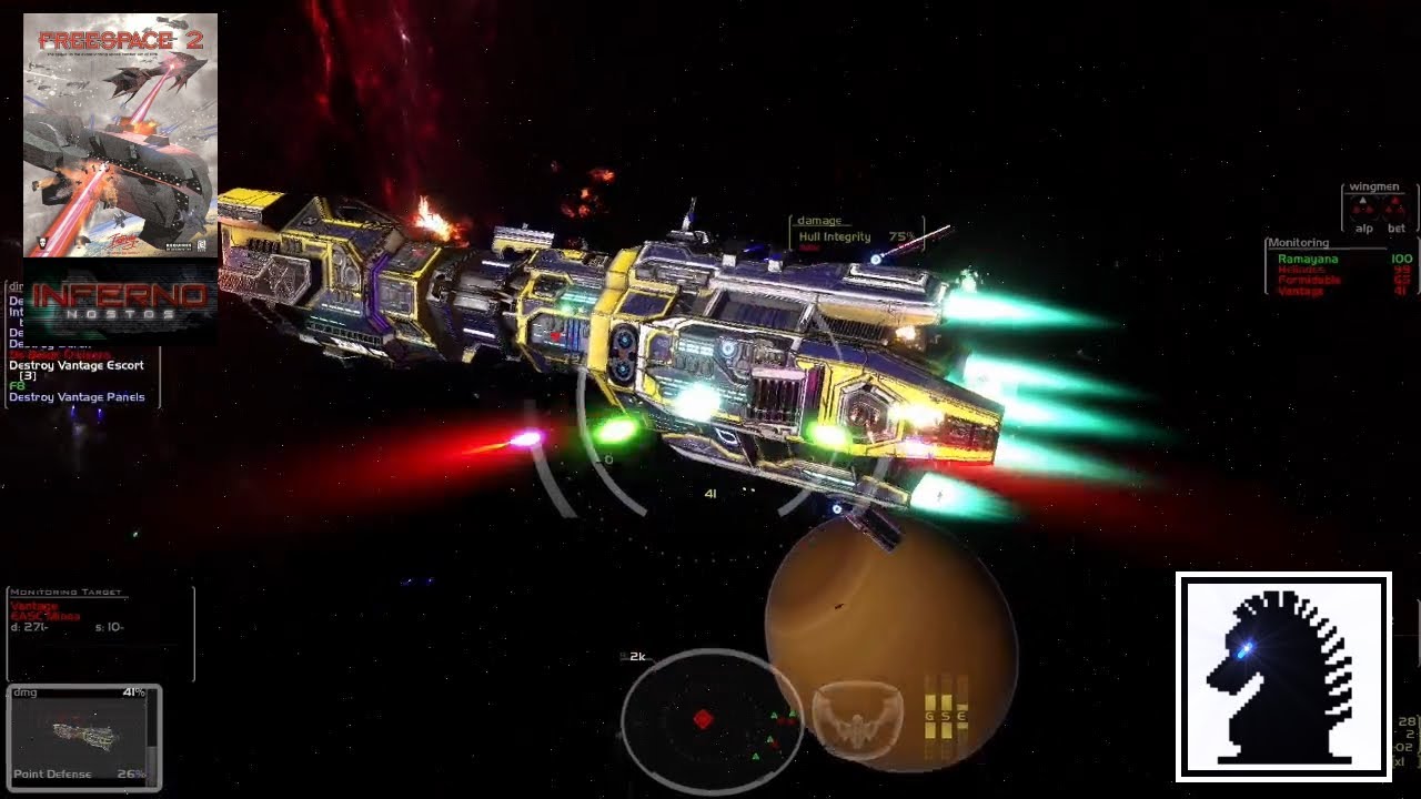 PC FreeSpace 2 - Inferno - Act I #4: Brotherly Feud - YouTube