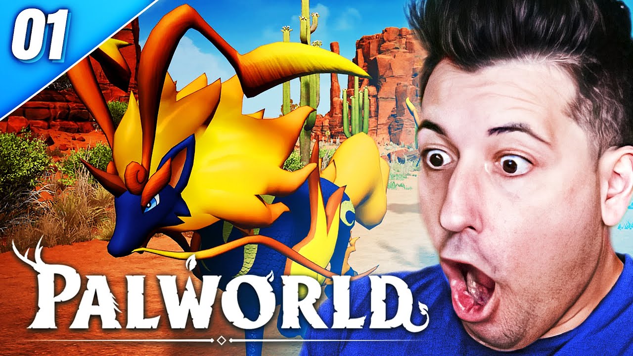 The Palworld Adventure Begins | Squirtle Squad Cosplay | Palworld 2024 ...