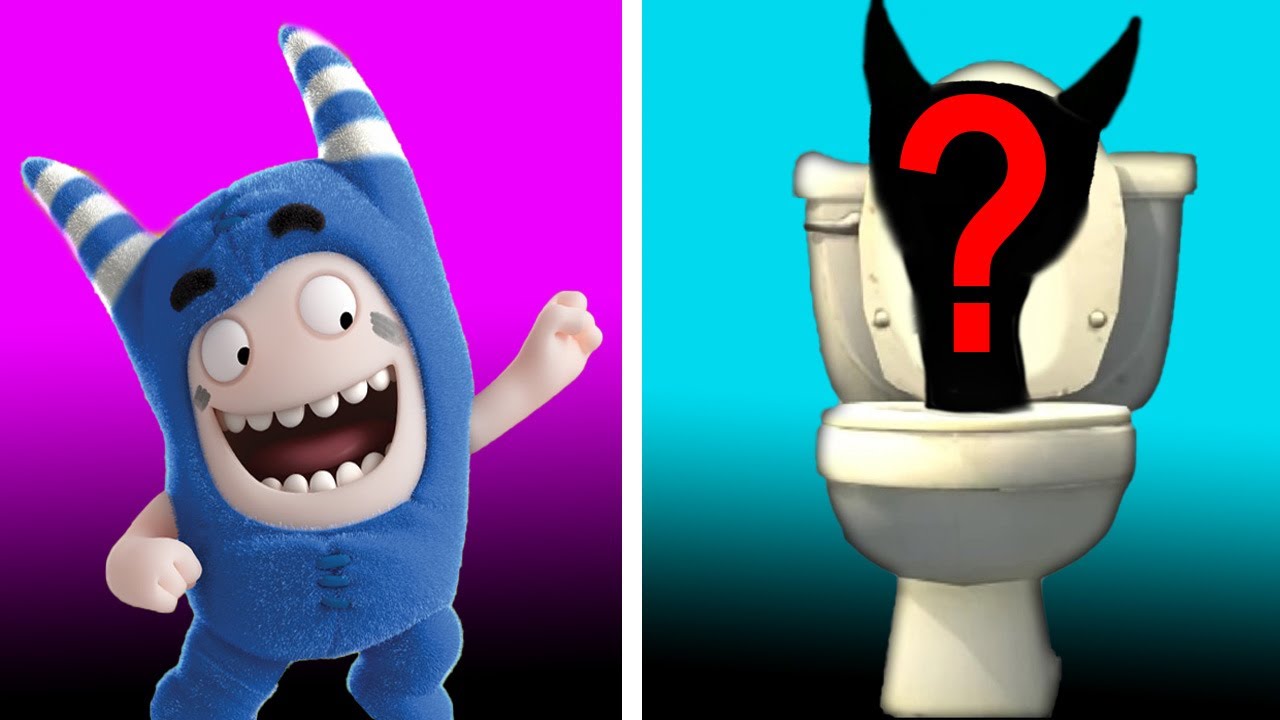 ODDBODS POGO CHARACTERS AS SKIBIDI TOILET 45 - YouTube