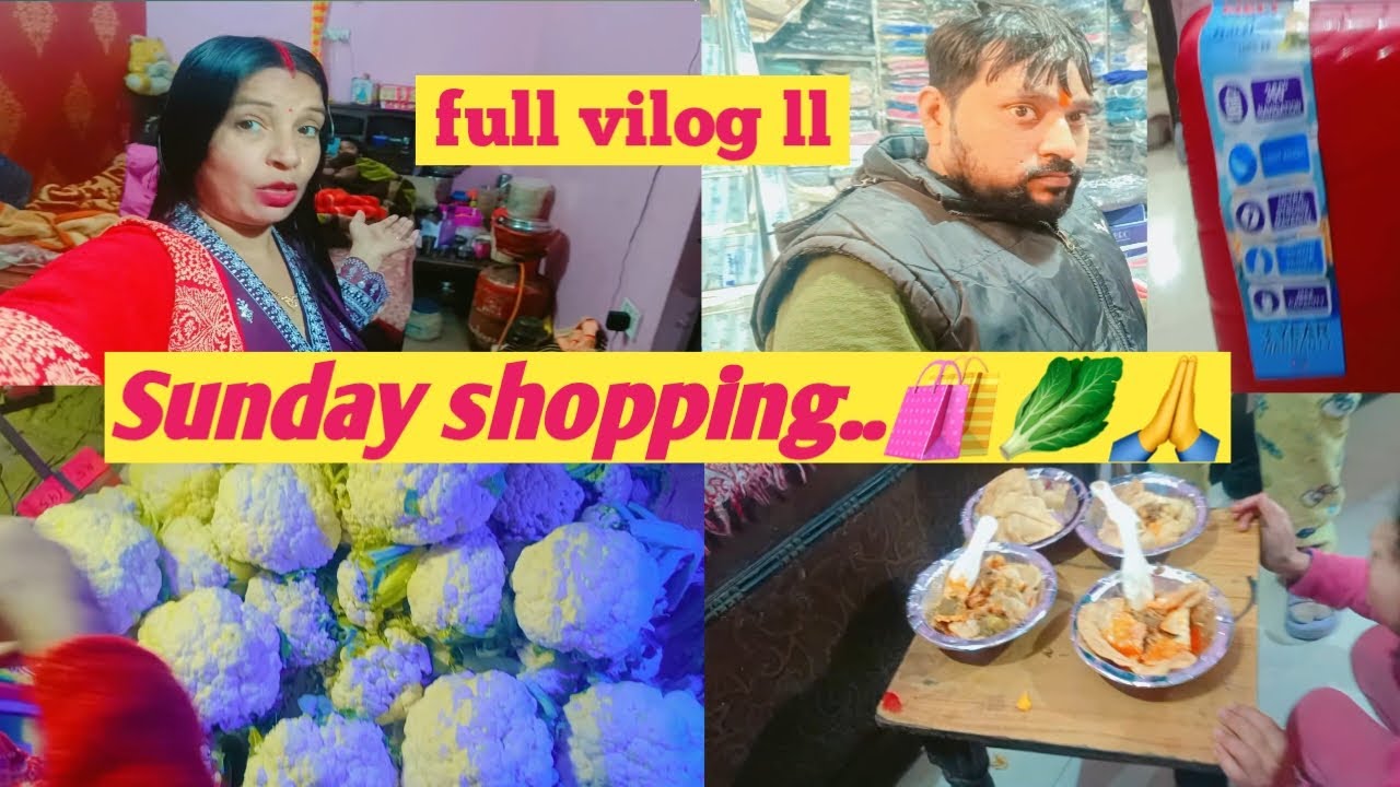 Sunday shopping..🛍️🥬 #daily vilogs#trend #viral#shoppingvlog # ...
