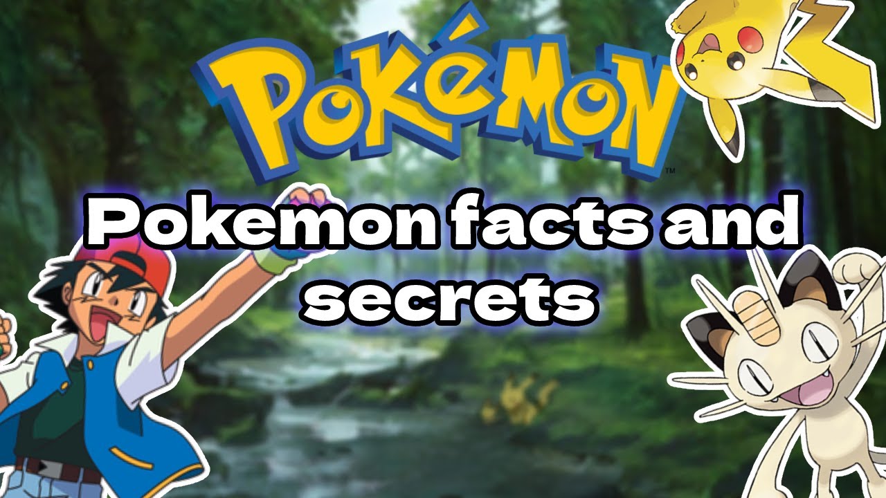 THREE FUN POKEMON FACTS!! #pokemon - YouTube