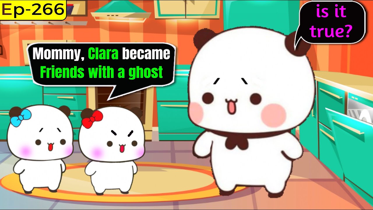 Peachu is scared of Ghost 😰 | EP-266 | Gomu Peachu Love | Bubu dudu ...