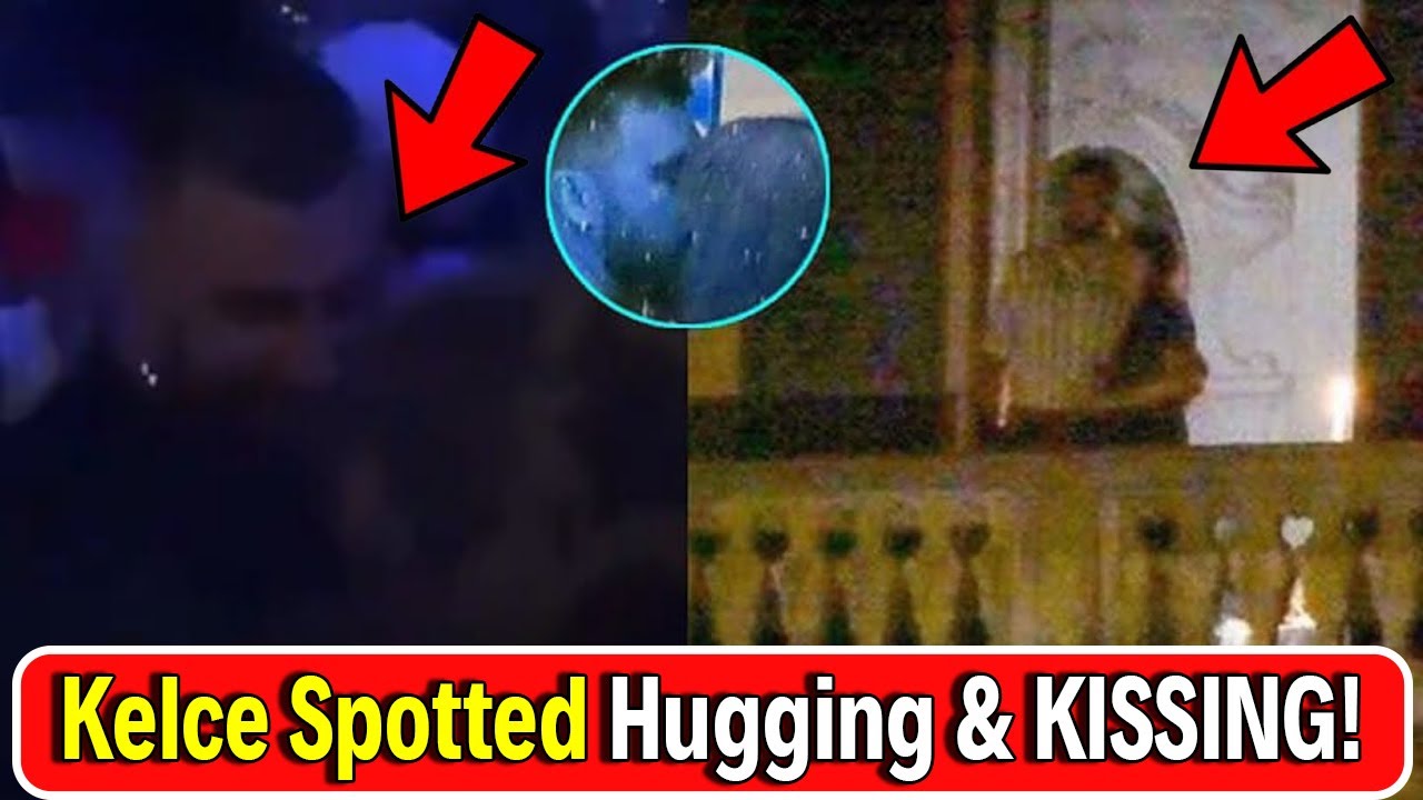 Taylor Swift & Travis Kelce Spotted in a Romantic Hug & Kiss at Music ...