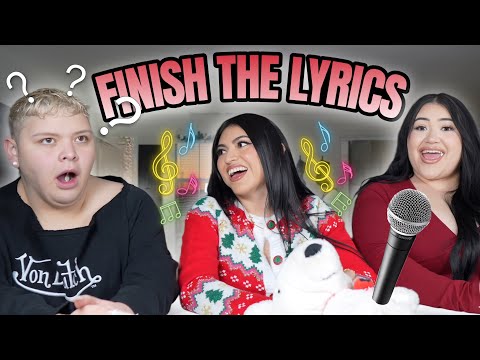 FINISH THE SONG with ADAM & MS.MUNCHIES