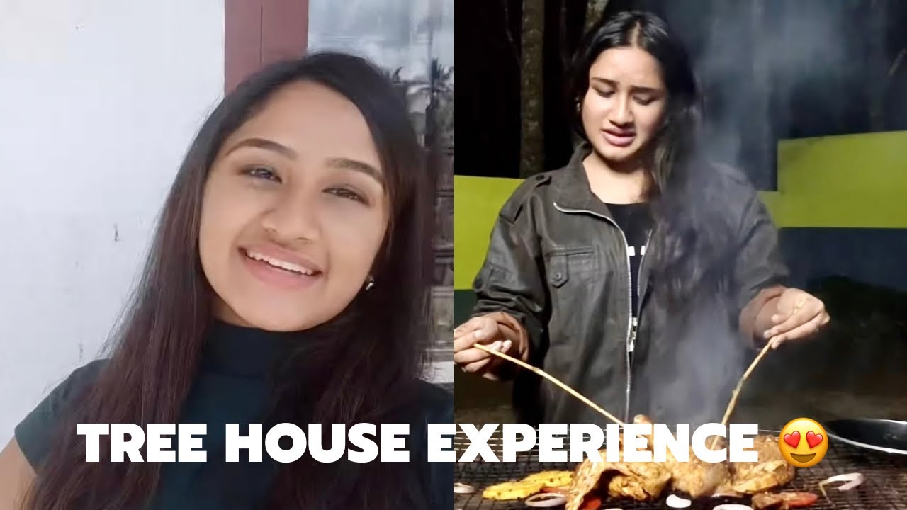 My Tree House Experience in Forest | Vlog 31 | Raveena Daha - YouTube