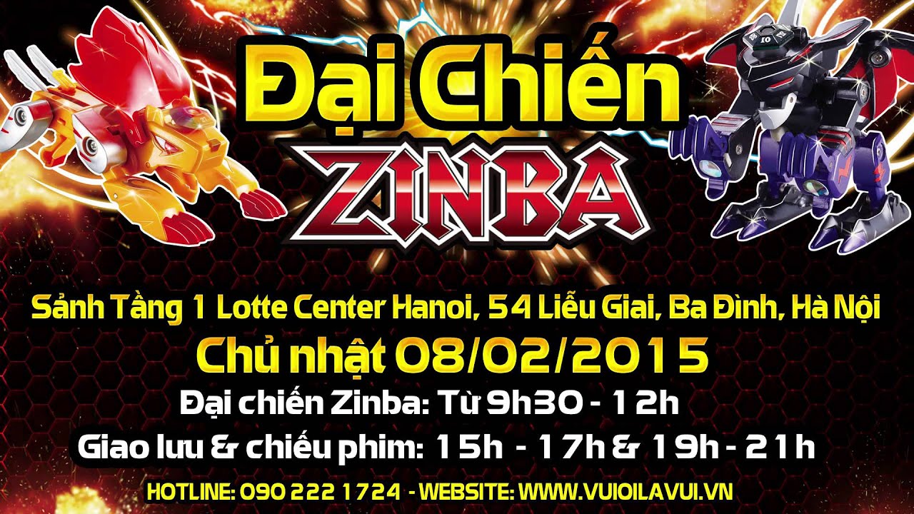 Chuyển động Zinba số 15 - YouTube