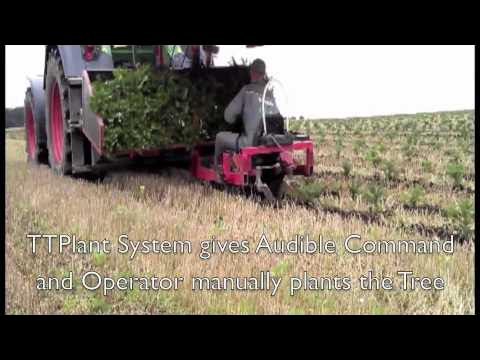 TTplant Basic GPS RTK Automatic Mechanical Tree Planting System.m4v ...