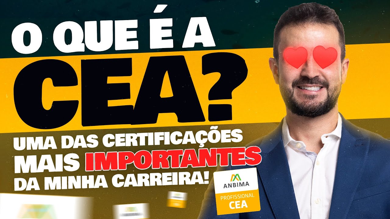 O que é a CEA? E como ser APROVADO nessa Certificação? 👀 - YouTube
