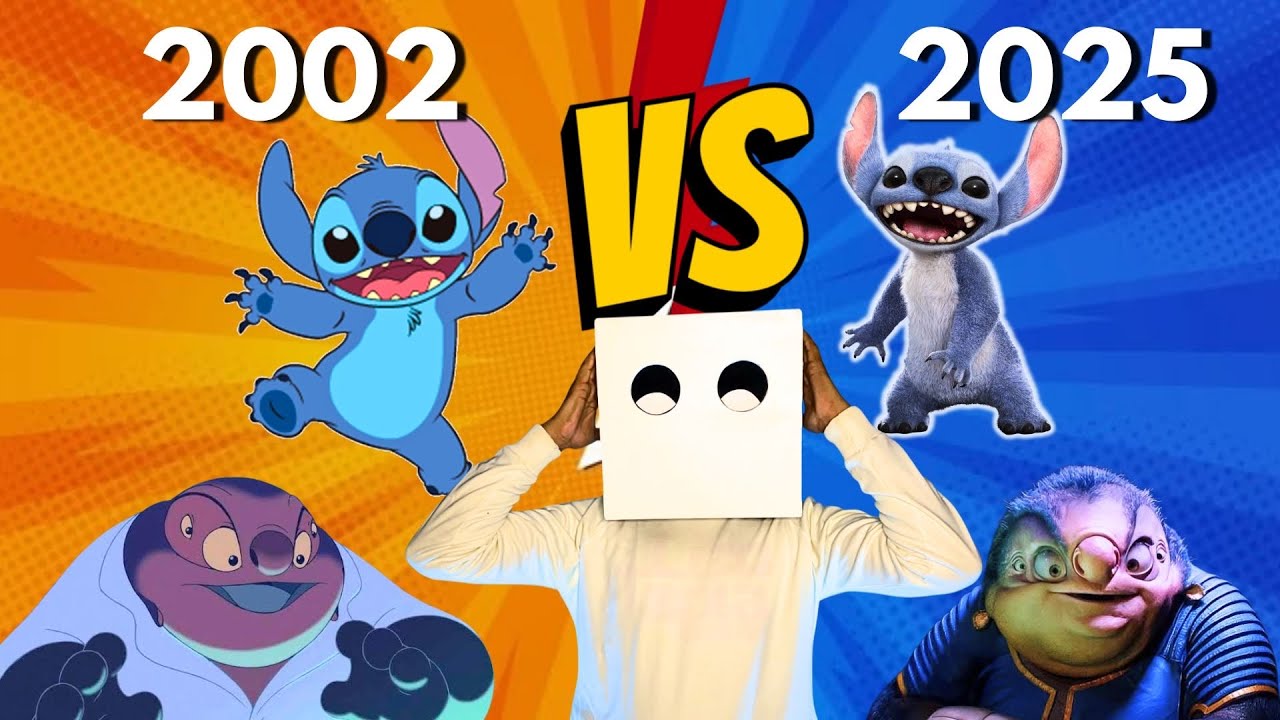 LILO Y STITCH 2002 vs Live action 2025 | DIFERENCIAS - YouTube