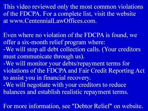 Fair Debt Collection Practices Act (FDCPA) explained: Violations and ...