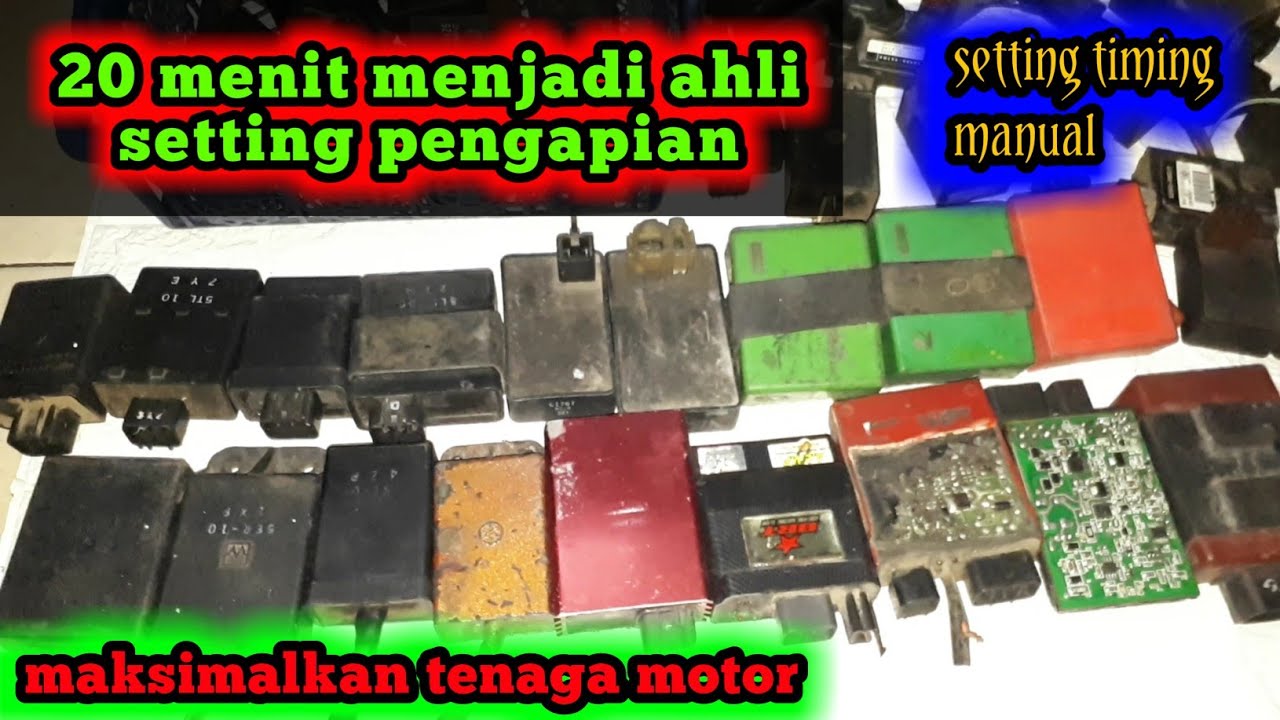 MAKSIMALKAN POWER MOTOR !!! dengan pemilihan cdi yang tepat !!! - YouTube