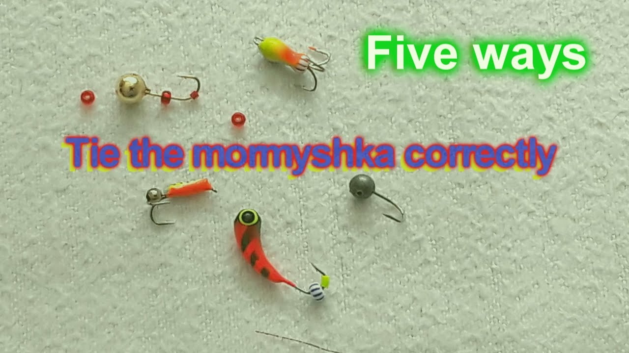 Tie the mormyshka correctly |Ural Fishing - YouTube