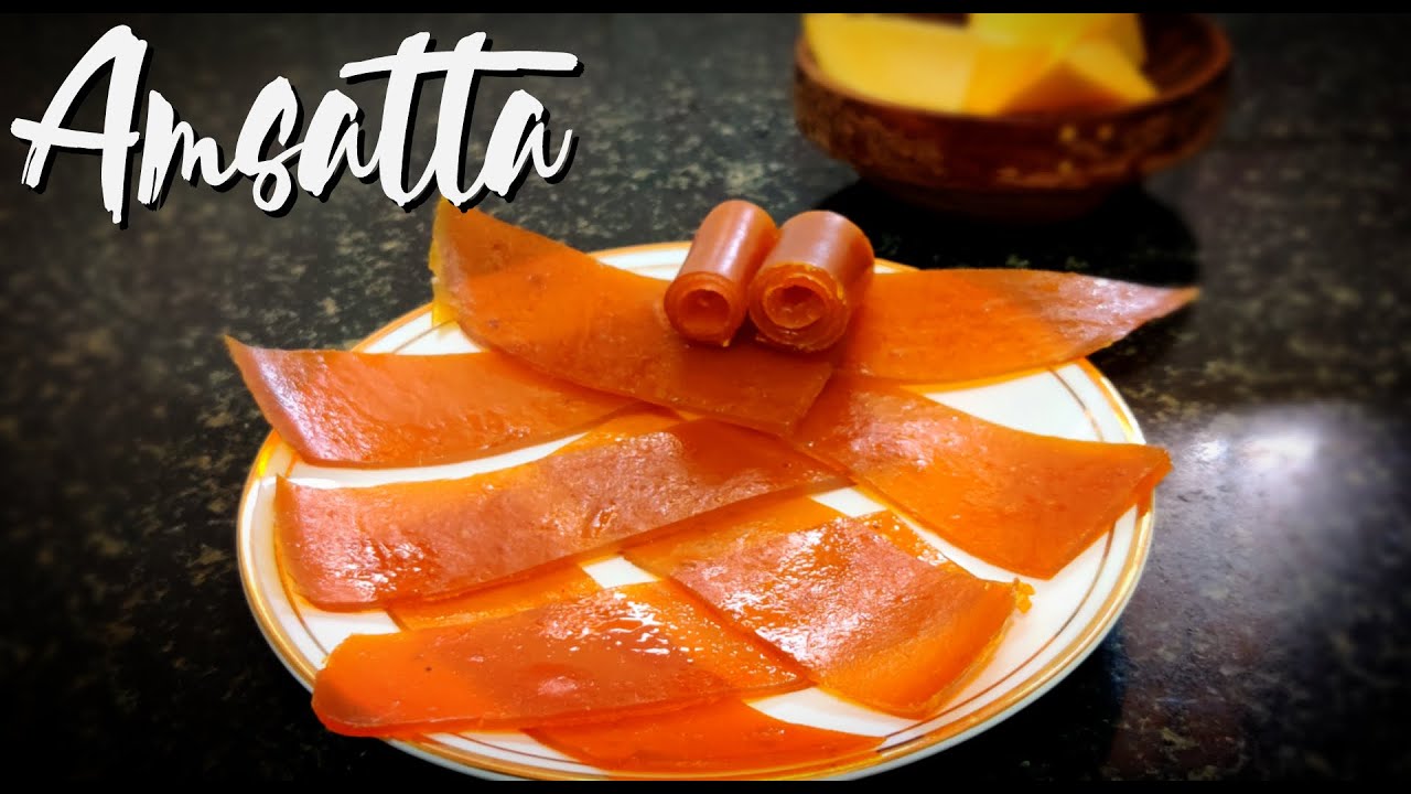 amsatta | aam papad | Naturo Mango Fruit bar at home |sweet mango ...