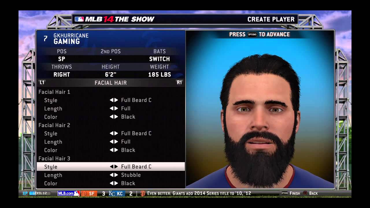 MLB 14 The Show Player Creation - Ep 1 - YouTube