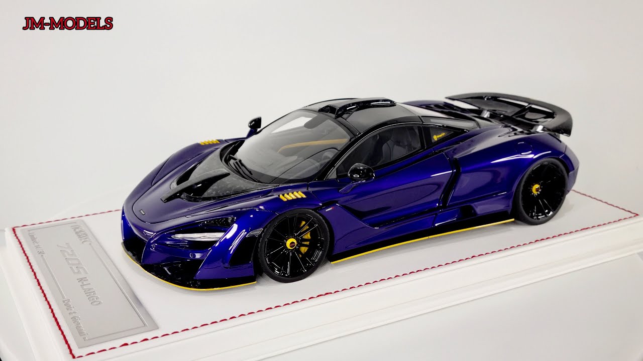 Novitec McLaren 720S N-Largo Purple Blue By D&G Davis & Giovanni 1:18 ...
