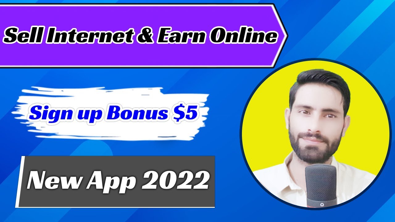 Sign up Bonus $5 🤑 | Earned $20 | Sell Internet Data and Earn Money ...