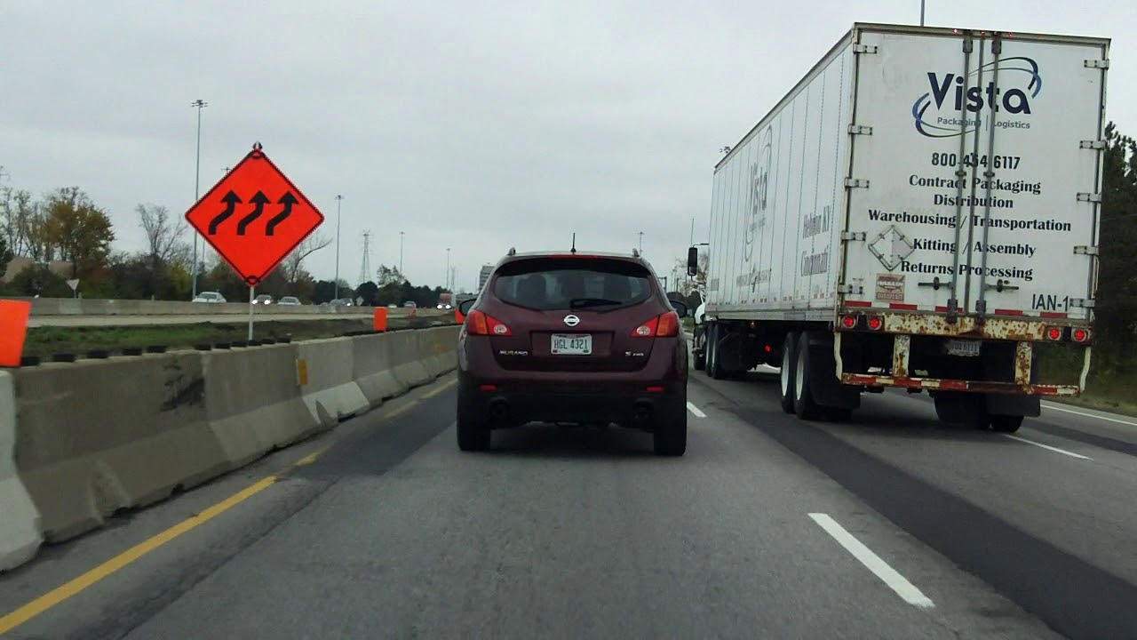 Columbus Outerbelt (Interstate 270 Exits 17 to 8) outer loop - YouTube