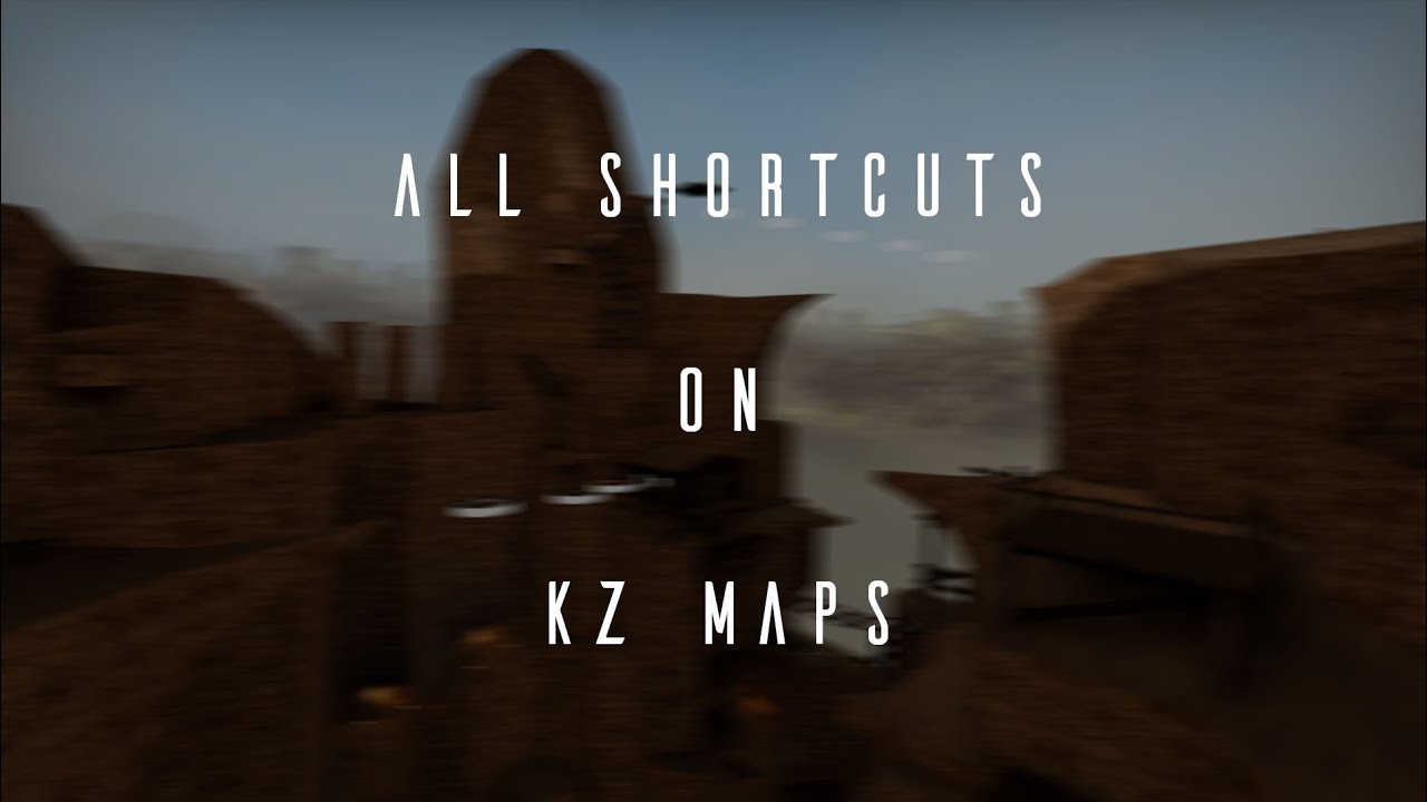 All shortcuts on kz maps #4 [KZT] - YouTube