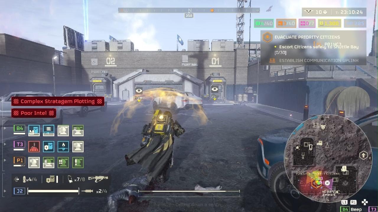 HELLDIVERS 2 Evacuate Priority Citizens at ACUBENS PRIME - YouTube