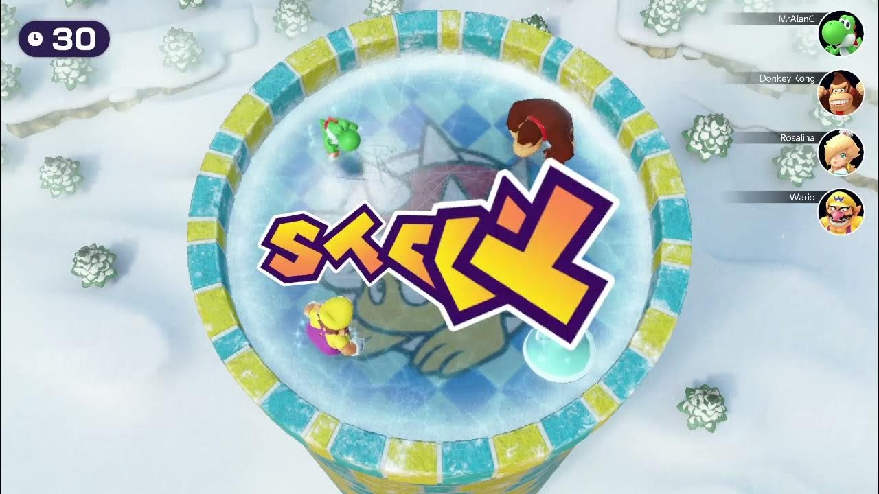 Mario Party Superstars Ice Rink Risk - YouTube