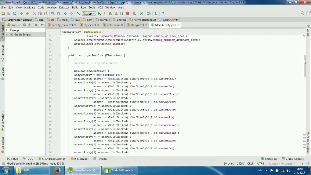 Android for Beginners Udacity Course: Quiz Application - YouTube