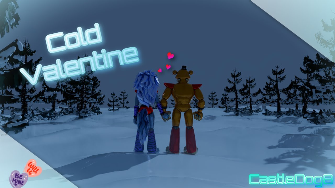 Cold Valentine, RoxyXFreddy, Fnaf [Blender] - YouTube