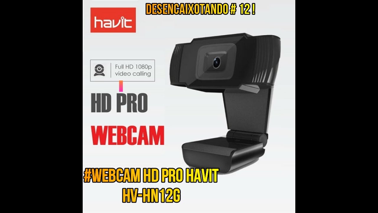 Webcam Havit HD PRO HV HN12G - YouTube