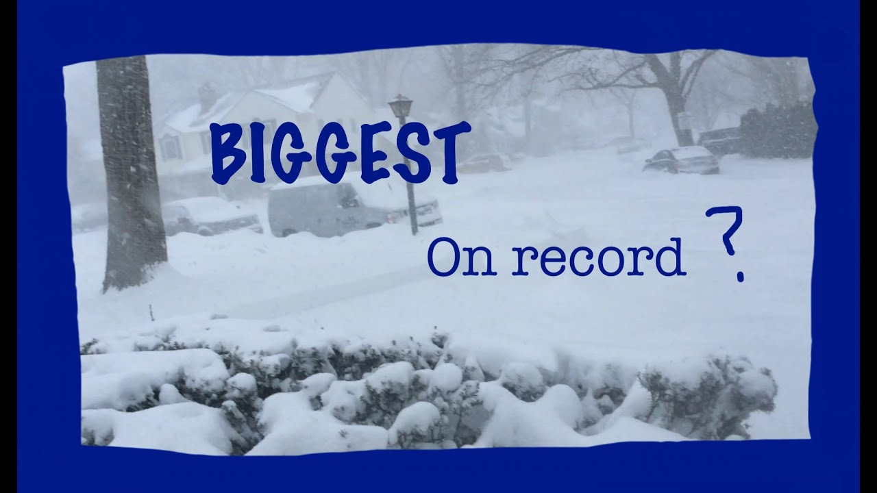 BIGGEST Snowfall On RECORD?! (winter storm Jonas vlog from Long Island ...