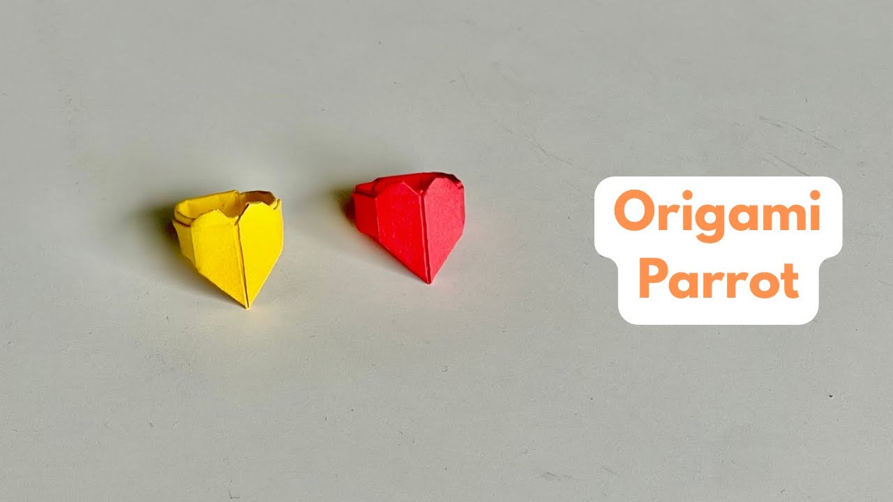 How to Make a Paper Ring | Easy Origami Ring Tutorial Step by Step ...