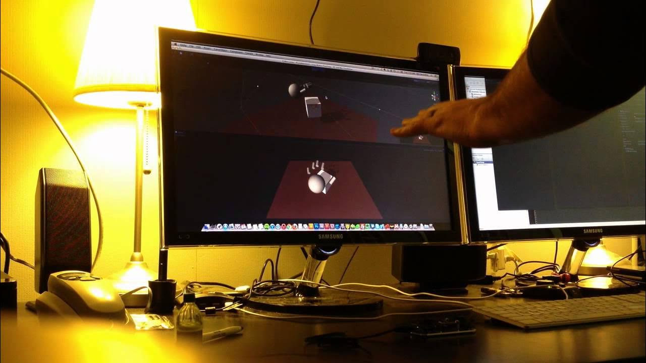 Leap Motion and Unity3D experiment - YouTube