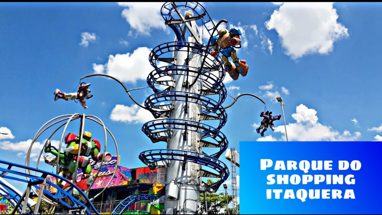 NOVO PARQUE DE DIVERSÃO DO SHOPPING ITAQUERA ( YUPIE PARK) - YouTube