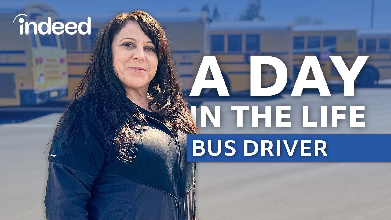 A Day in the Life of a School Bus Driver | Indeed - YouTube