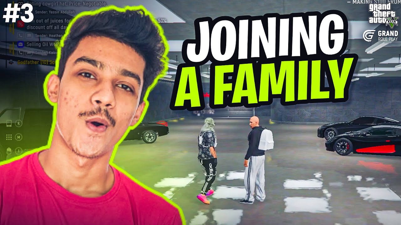 Joining a Family in GTA 5 RP #3 - YouTube